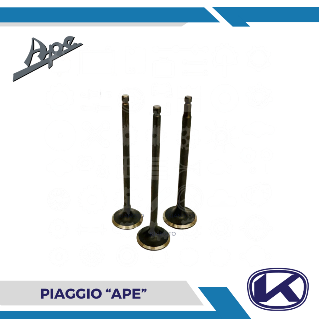 Piaggio Ape City (THREE WHEELER) #62 Valve Set for 2016 Model | Shopee Philippines