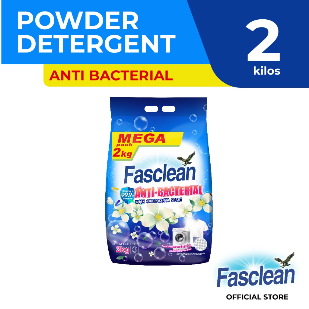 FasClean Detergent Mega 2Kg | Shopee Philippines