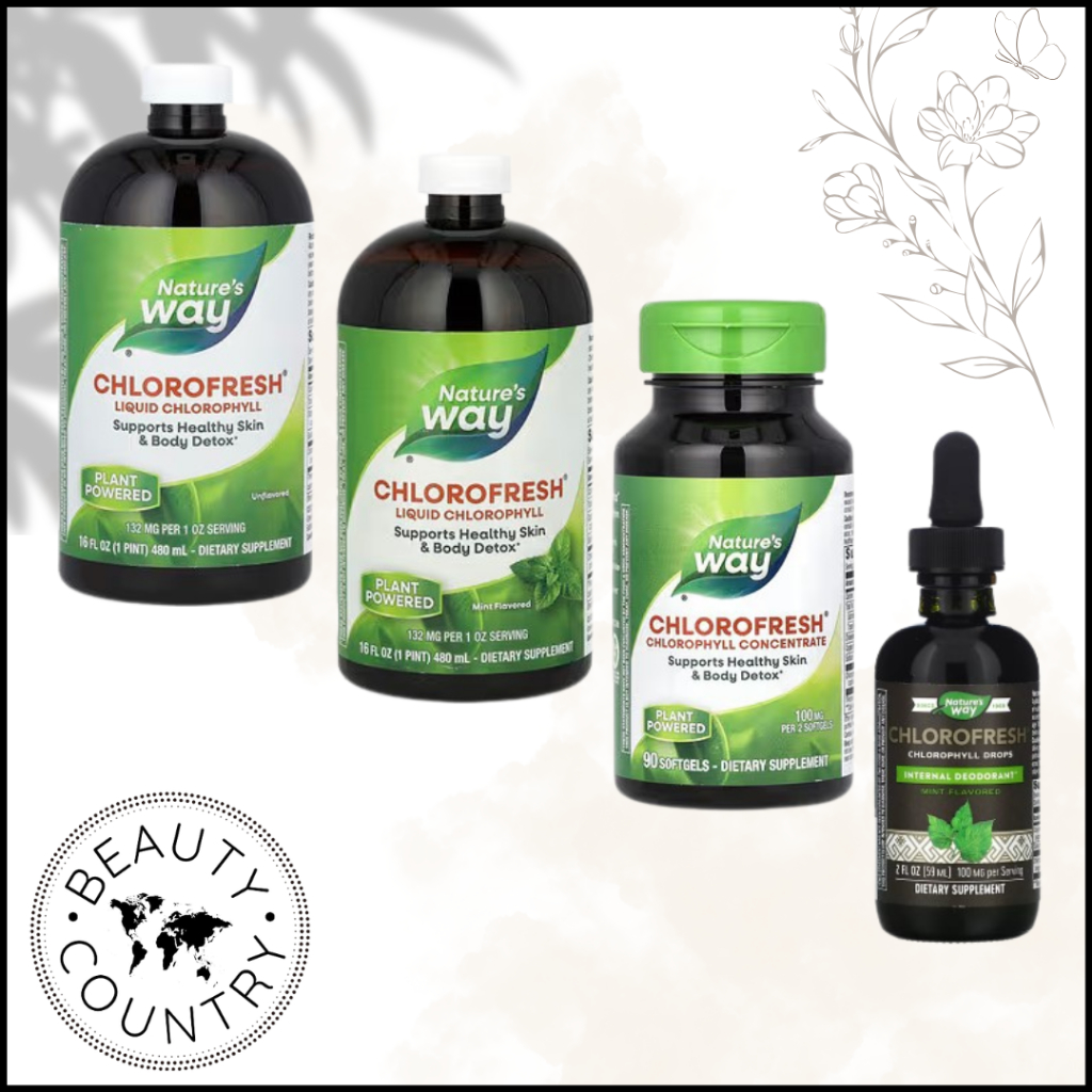 Beauty Country | Nature's Way, Chlorofresh, Liquid Chlorophyll, Drops ...