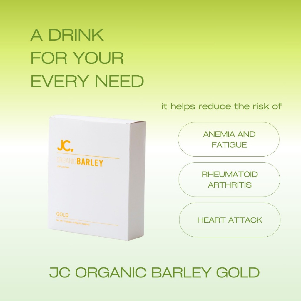 Jc Organic Barley Gold - Authentic (10 sticks per box) | Shopee Philippines