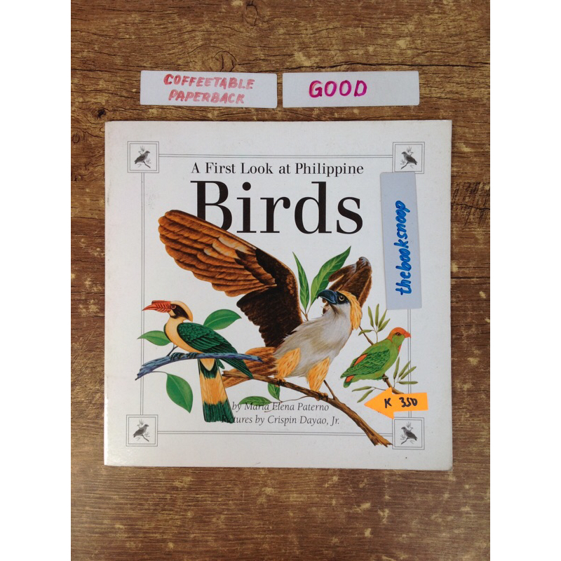 A FIRST LOOK AT PHILIPPINE BIRDS TREES filipiniana nature series ...