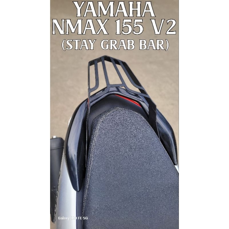 YAMAHA NMAX 155 V2 / TOPBOX BRACKET / STAY GRAB BAR / STANDARD TYPE ...