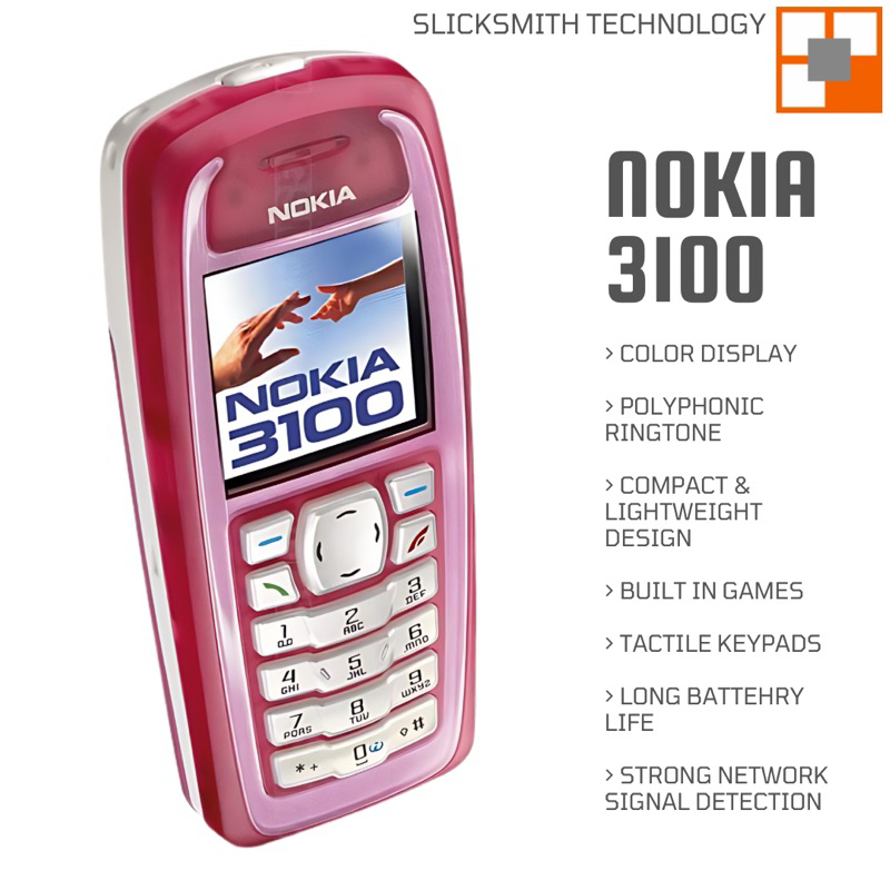 Nokia 3100 Basic Phone | SlickSmith Technology | Shopee Philippines