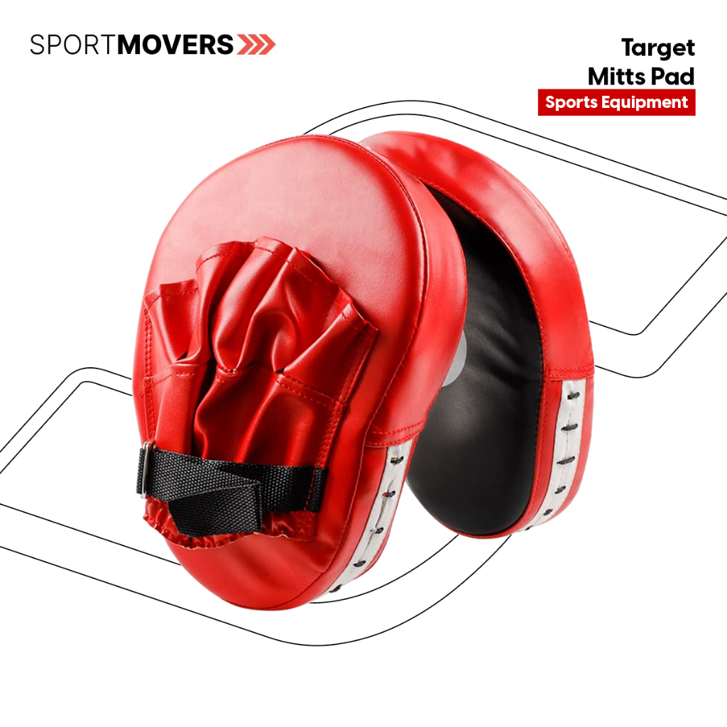 Pair Boxing Pads Curved Focus Punching Mitts Training Hand Target Pads ...
