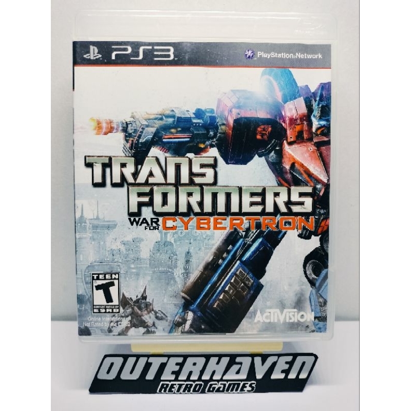 PS3 Transformers War for Cybertron R1 (Standard Edition) | Shopee ...