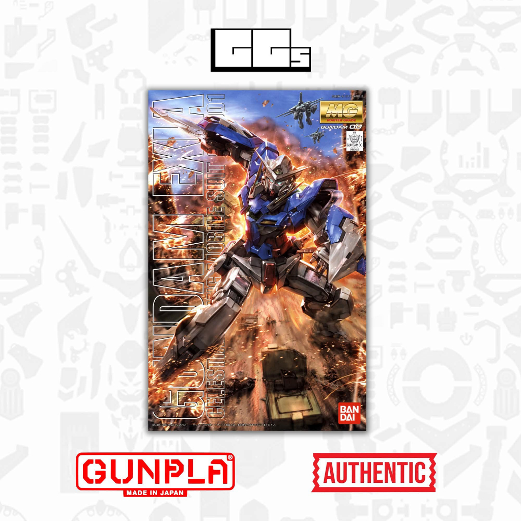 Bandai MG 1/100 Gundam Exia Gundam 00 | Shopee Philippines
