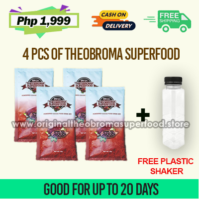 4 sachets of Theobroma Superfood | Shopee Philippines