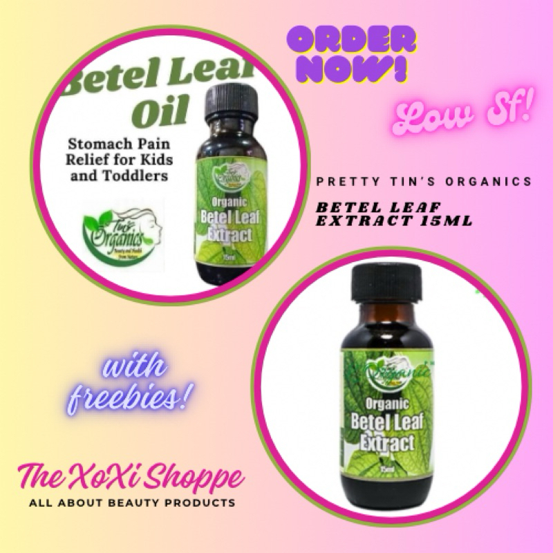 Betel Leaf Extract 15ml | Organic Aciete De Manzanilla | Safe for ...
