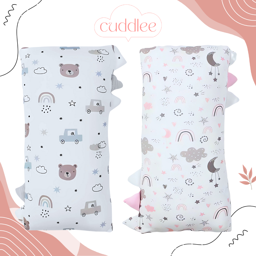 Cuddlee Silk Bamboo Pillow Super Soft Hug Bed Buddy Sleep Soother kids ...