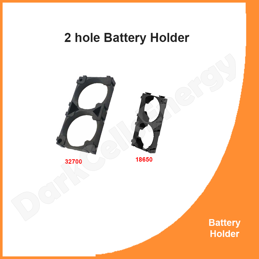 1pcs 2 Hole Battery Holder for 32650 / 32700 or 18650, Lifepo4, Li-on ...