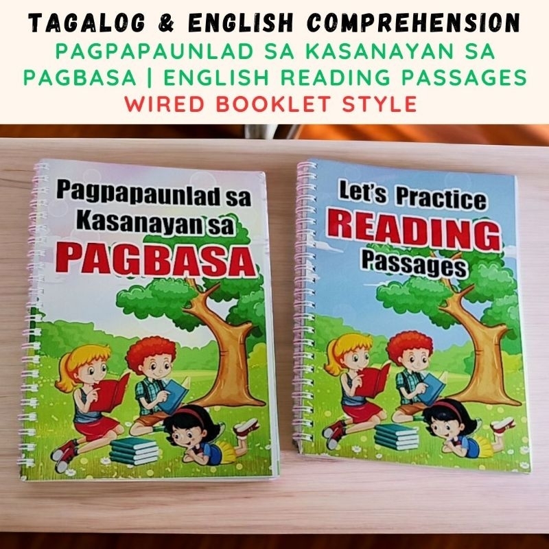 Tagalog & English Reading Booklet | Pagpapaunlad sa Kasanayan sa ...