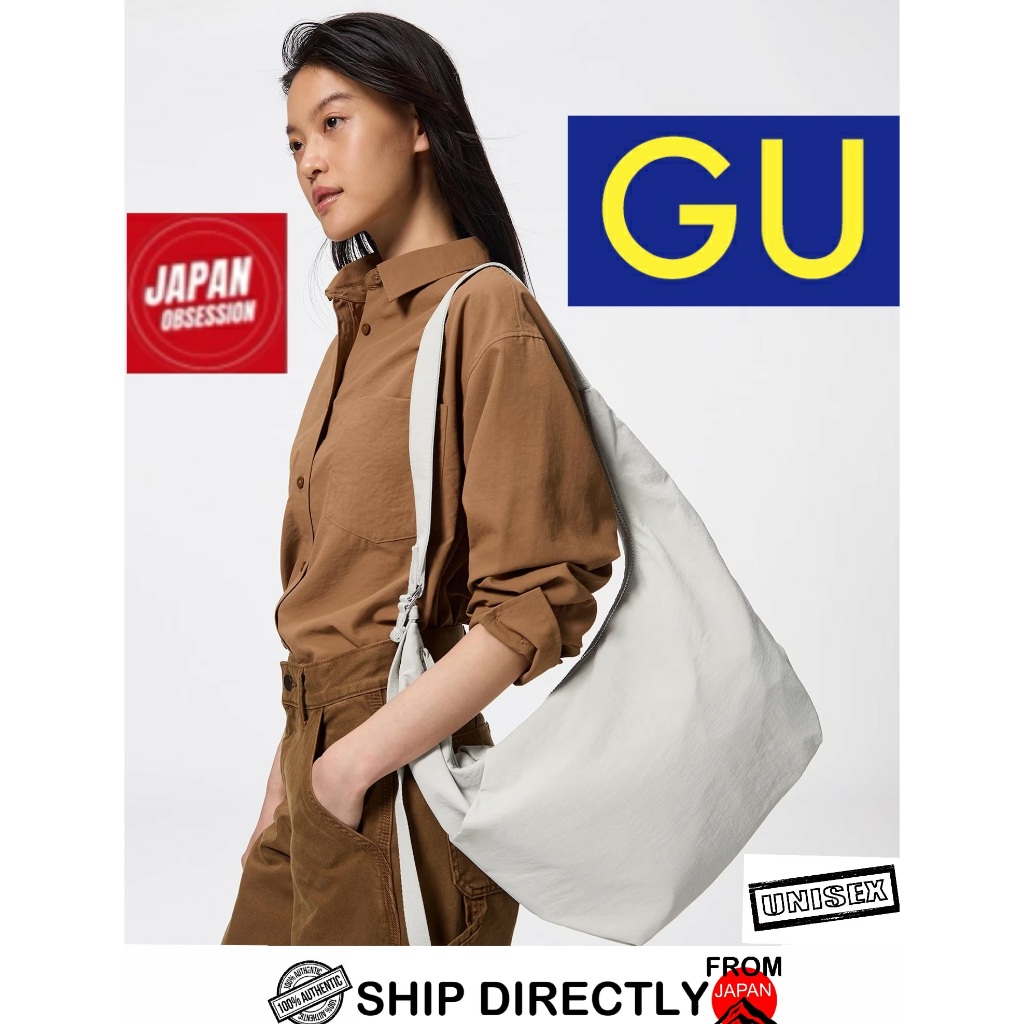 GU Soft Nylon Crossbody Bag/ship from japan | Shopee Philippines