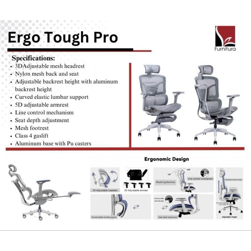 Furnitura Ergo Tough Pro | Shopee Philippines