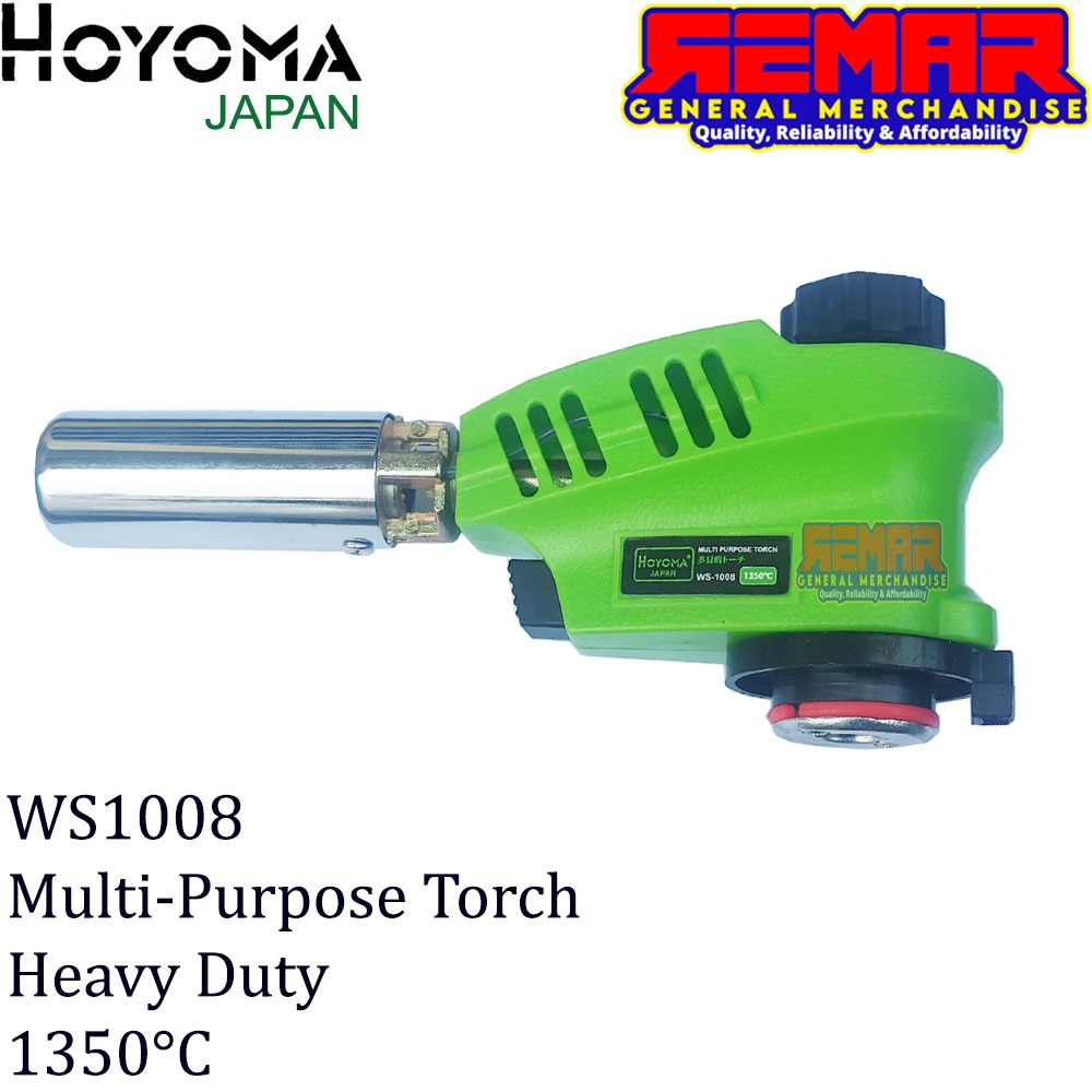 Hoyoma Japan Multi-purpose Torch for butane High Quality 100g WS-1008 ...