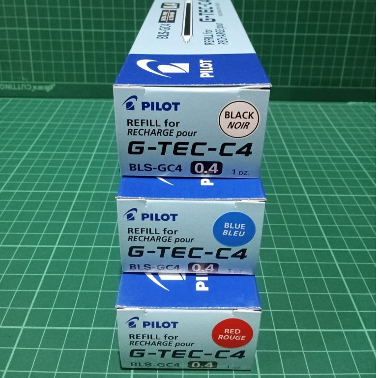 * WHOLESALE ONLY * PILOT GTEC C3 AND C4 REFILL - SOLD PER BOX | Shopee ...
