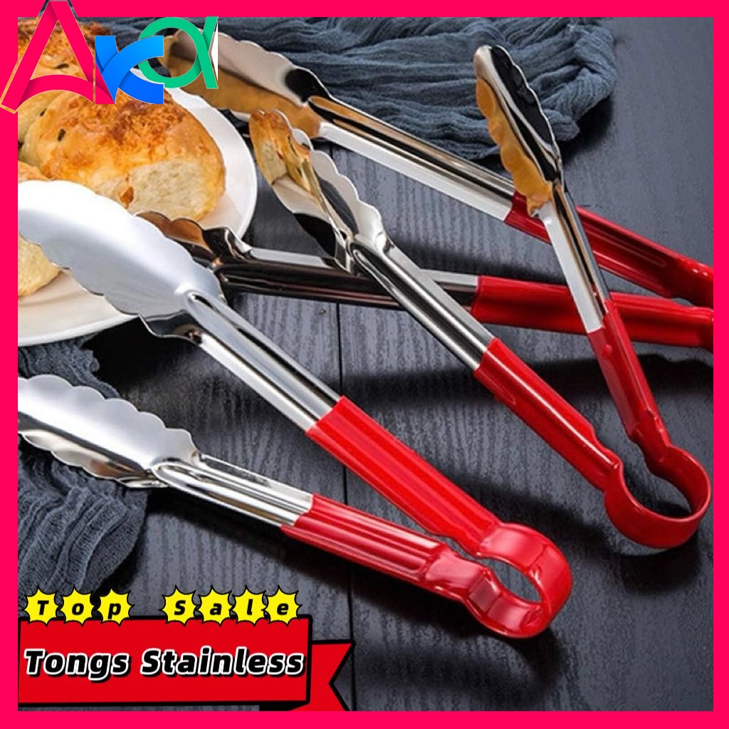 Anti scalding tong for baking stainless steel tong non stick serving ...