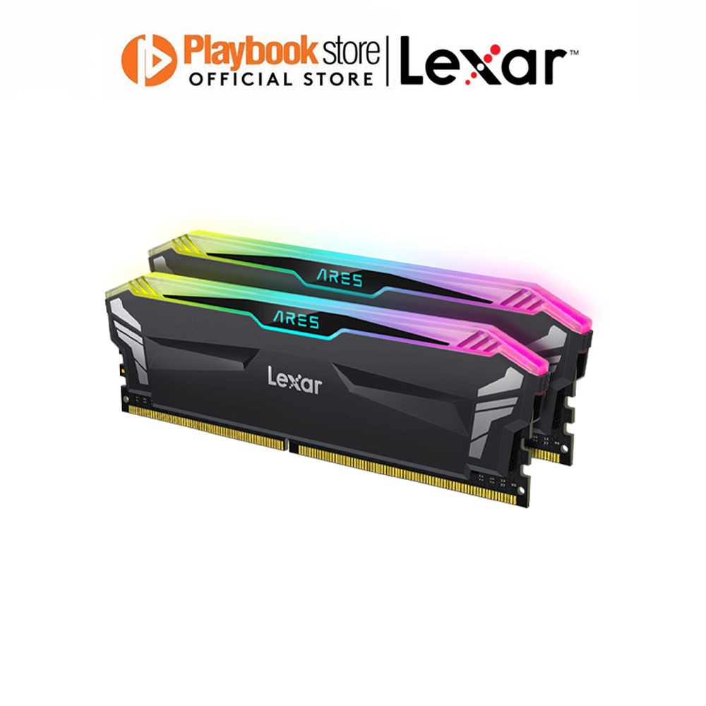 Lexar ARES RGB 16GB/32GB DDR4 3600MT/s CL18 XMP 2.0 1.35V Kit of 2 ...