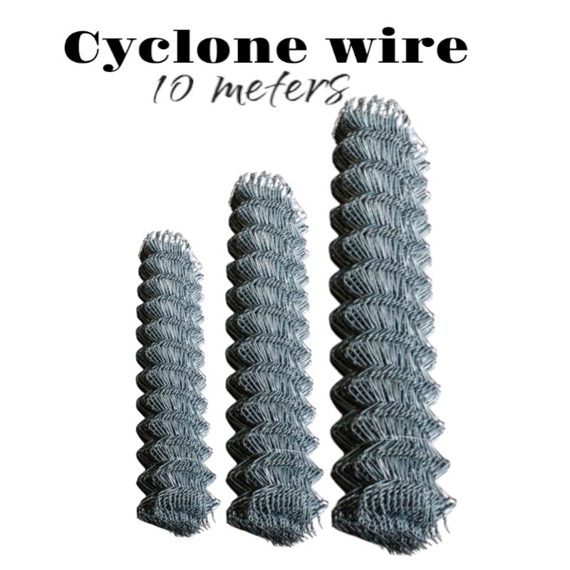 Local Made Cyclone wire 2x2 inch hole size 2.75mm thickness 4ft, 5ft ...