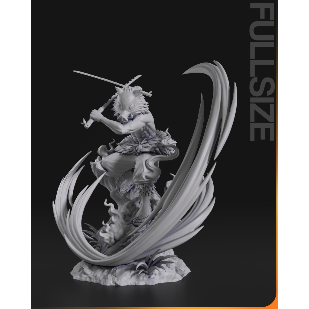 3D Resin print - Inosuke from Demon Slayer 1/10 Scale | Shopee Philippines