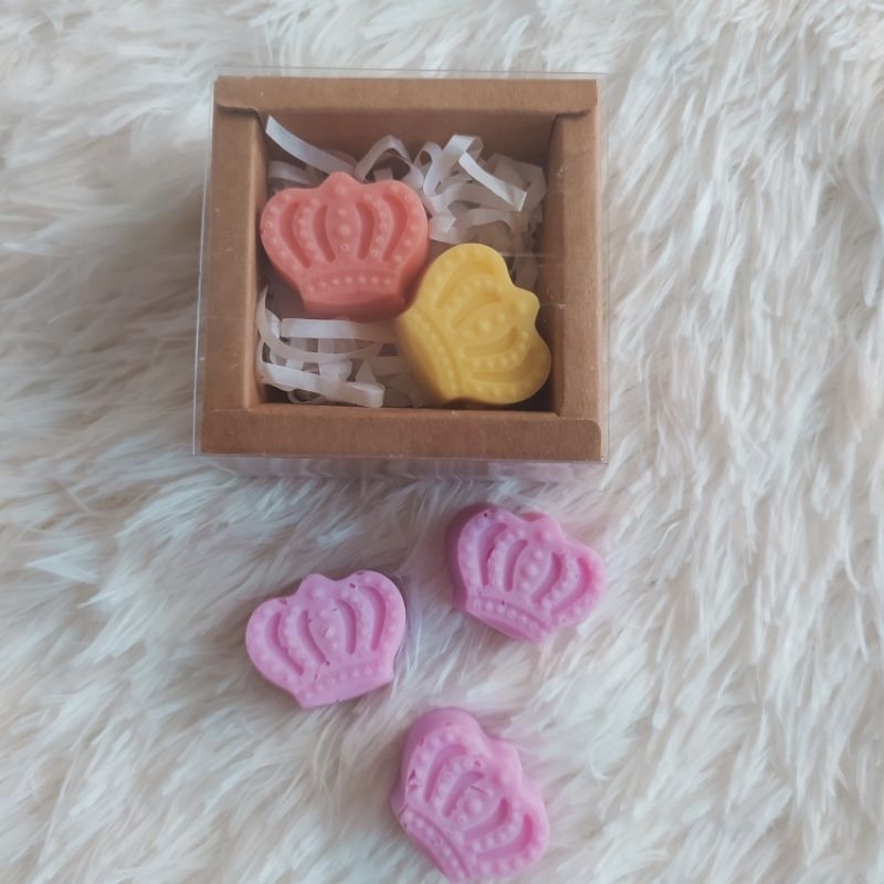 Princess Crown Soap designs (5pcs./box) | Shopee Philippines