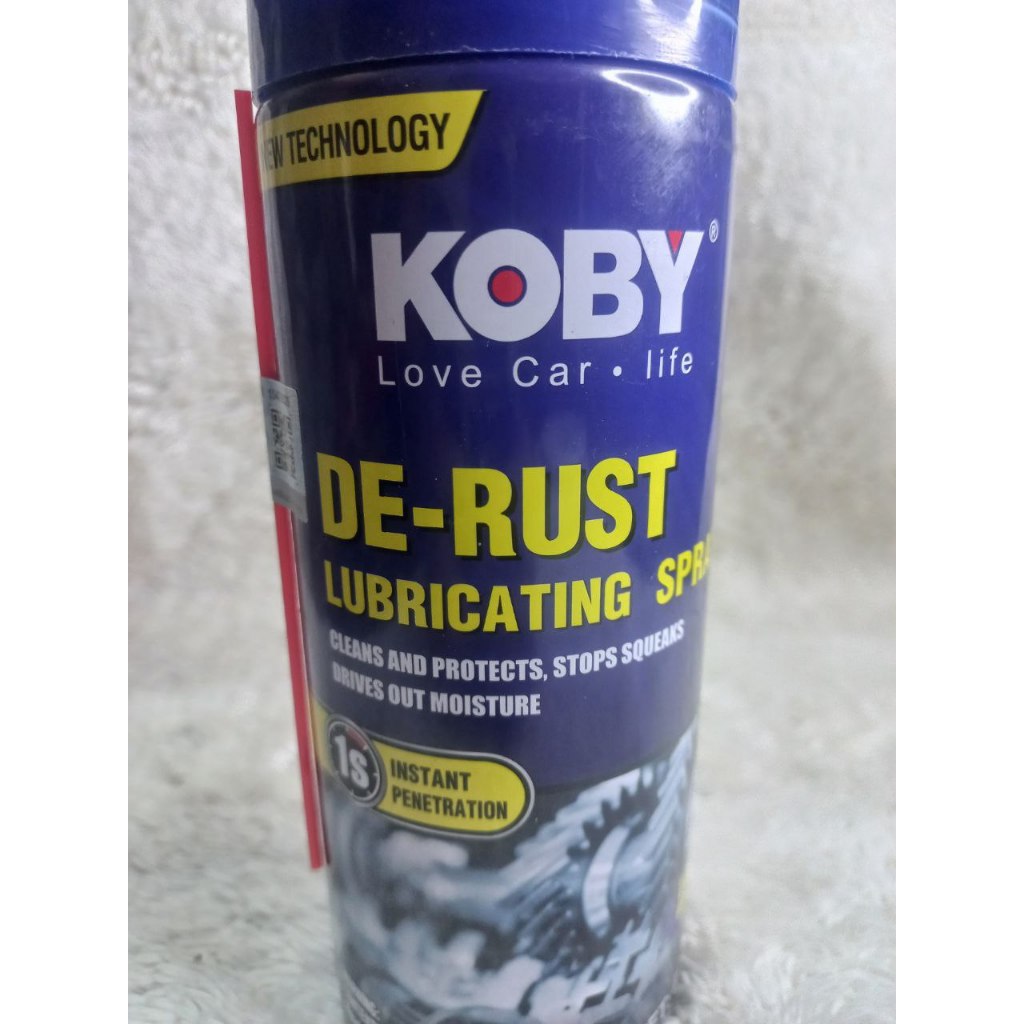 KOBY DE-RUST LUBRICATING SPRAY for Motorcyle | Shopee Philippines
