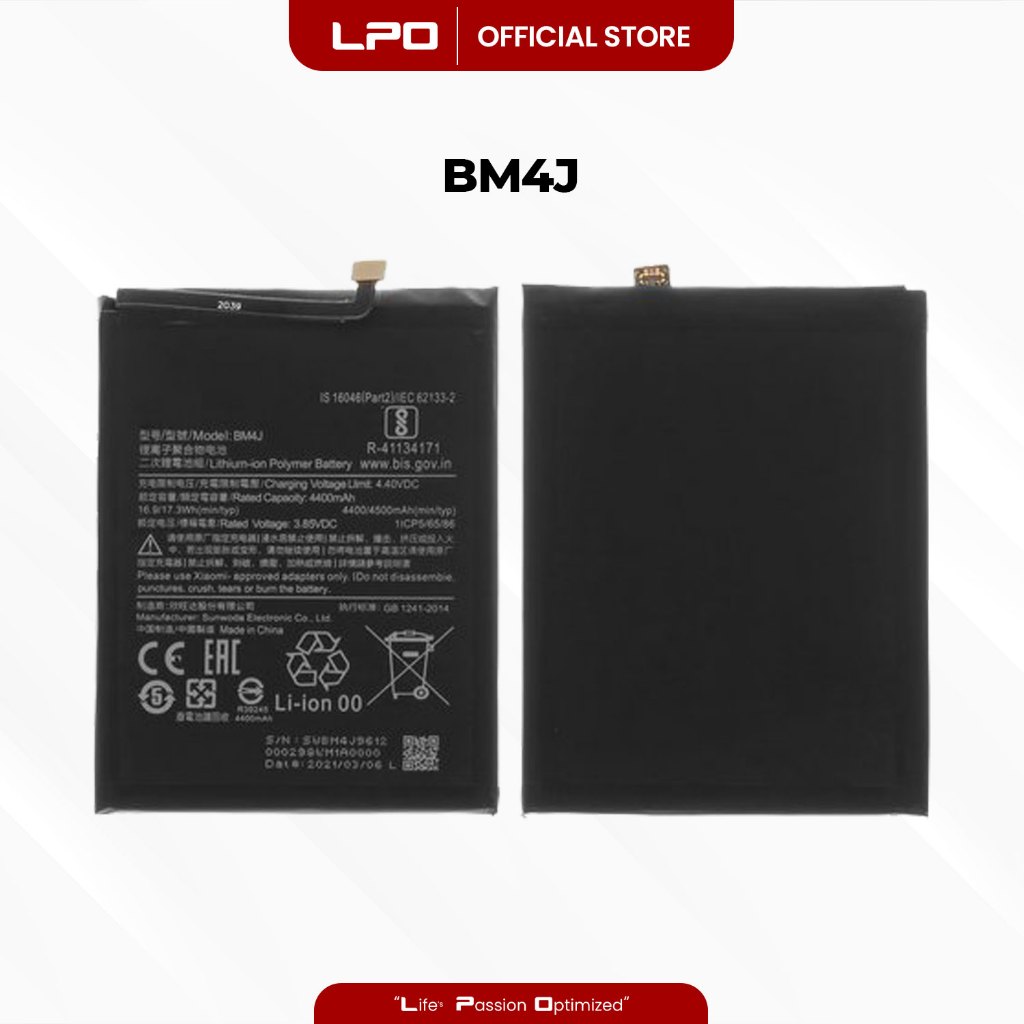 Xiaomi Redmi Note 8 Pro BM4J Replacement Battery 4500mAh 3.8V 17.3Whr ...