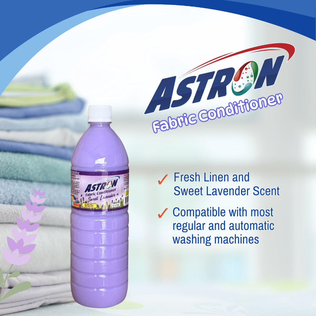 Astron Fabric Conditioner Sweet Lavender 1 Liter | Shopee Philippines