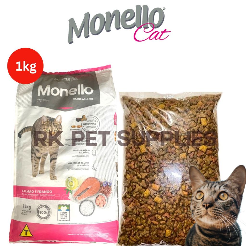1kg Monello Cat Urinary tract Health Cat Cats Dry Food Pet Essentials ...