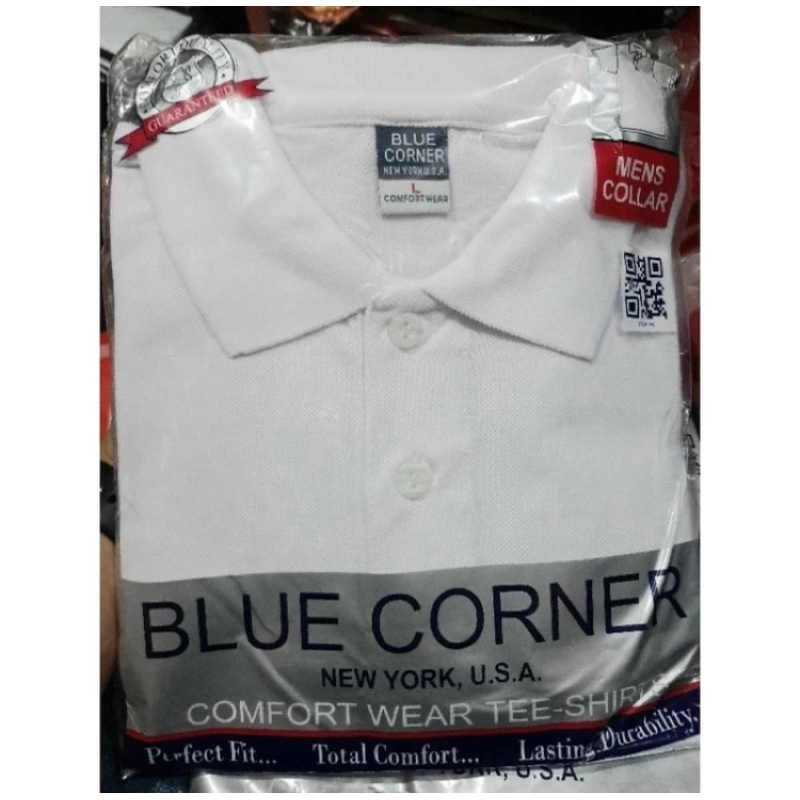 Men ‘s Polo-Shirt>Blue corner) | Shopee Philippines