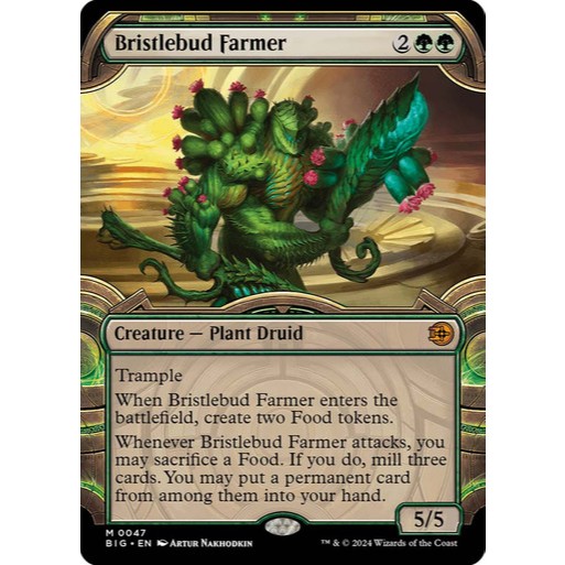 Bristlebud Farmer MTG - OTJ: The Big Score (Showcase) | Shopee Philippines