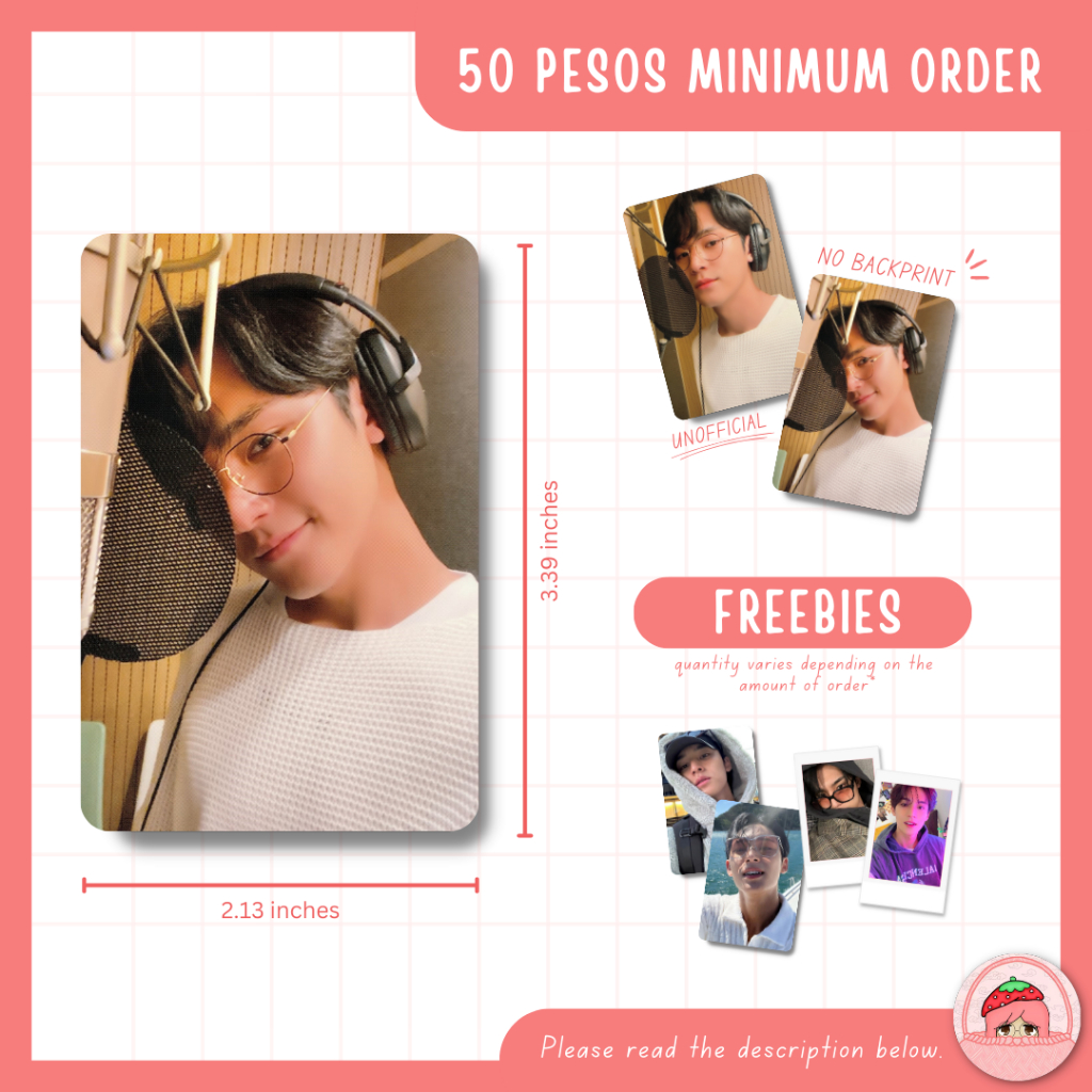 MINGYU SEMICOLON PC PHOTOCARD UNOFFICIAL FANMADE PRINT KPOP | Shopee ...