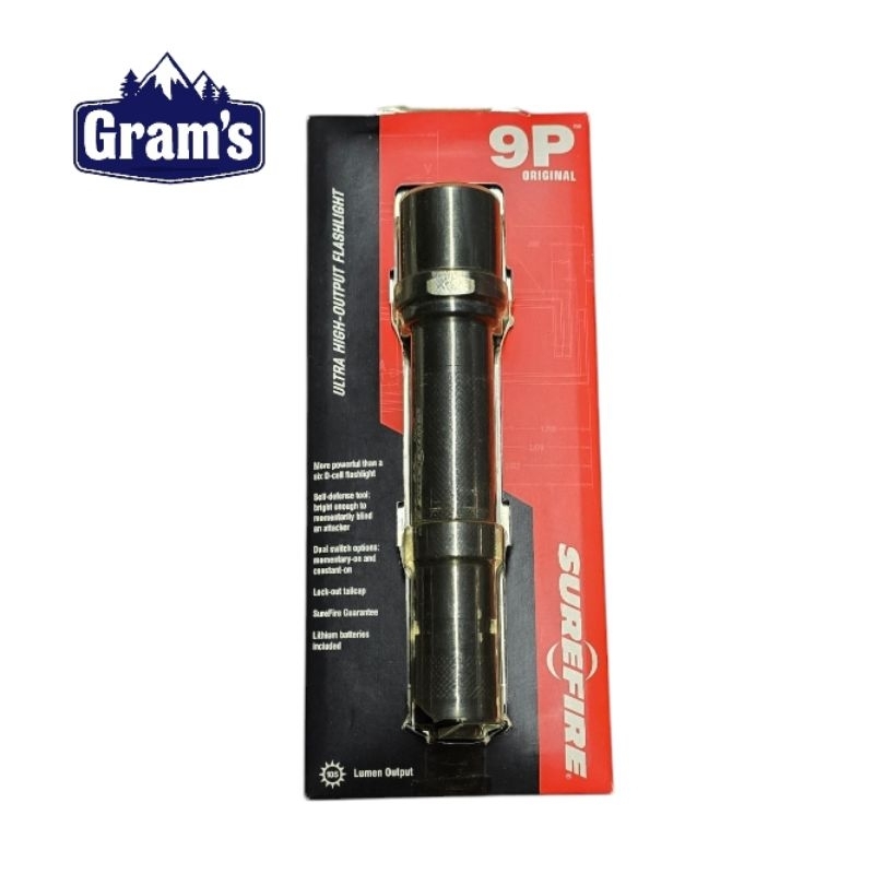 Surefire Classic 9P 105 Lumen Flashlight | Shopee Philippines