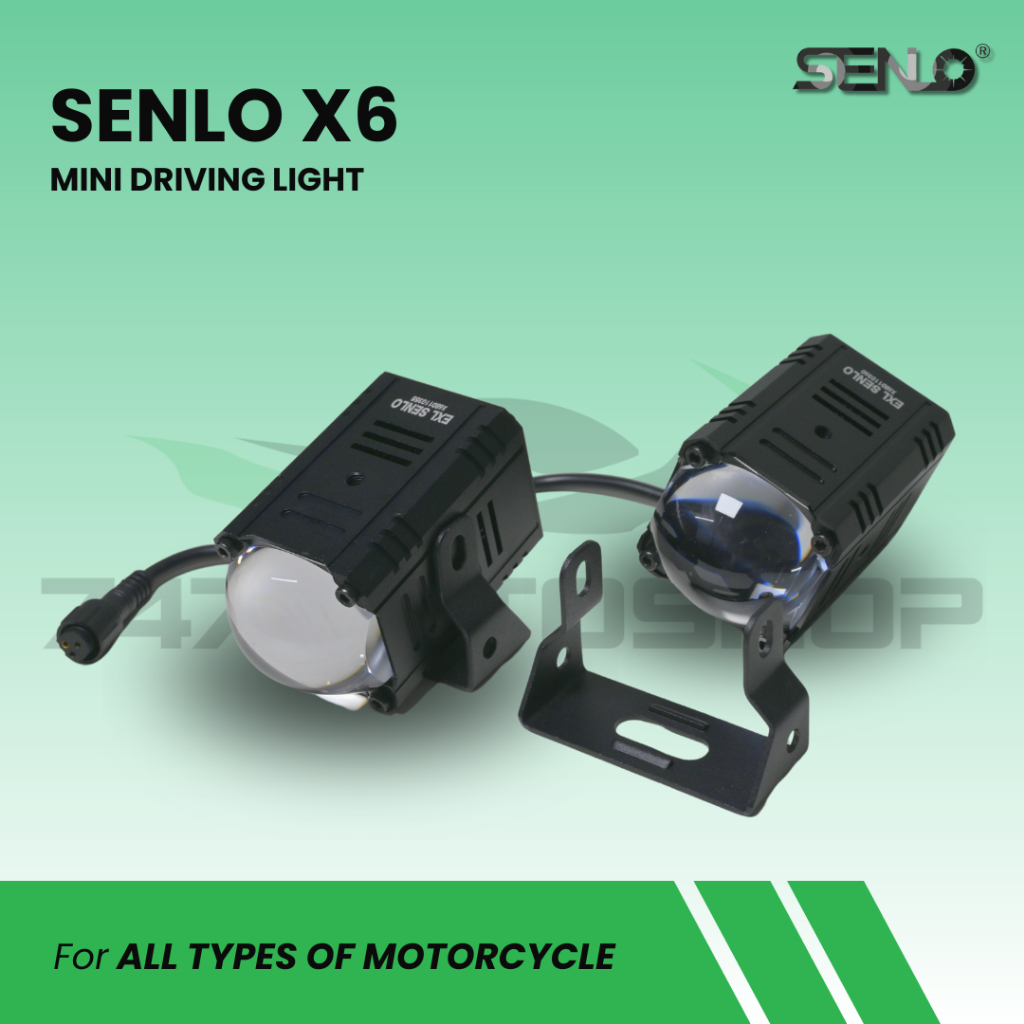 SENLO MINI DRIVING LIGHT X6 | Shopee Philippines