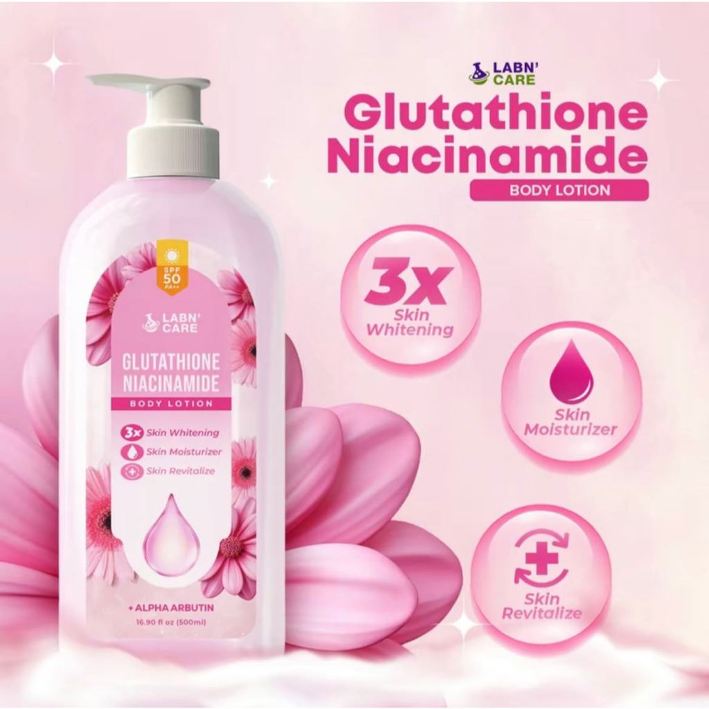 Labn' Care Glutathione Niacinamide BodyWhitening Lotion 500ML With SPF ...