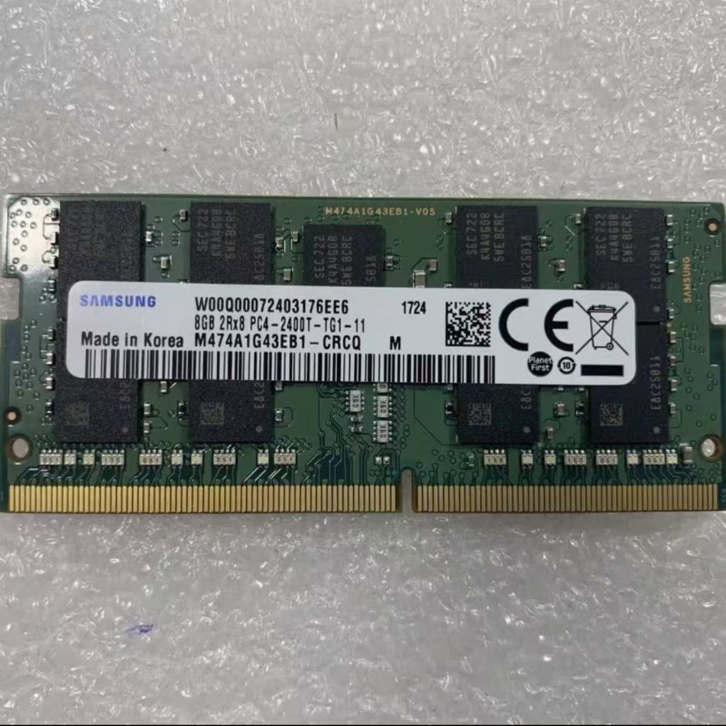 Samsung 8G 2RX8 PC4-2400T-TG1-11 DDR4 pure ECC SODIMM RAM workstation ...