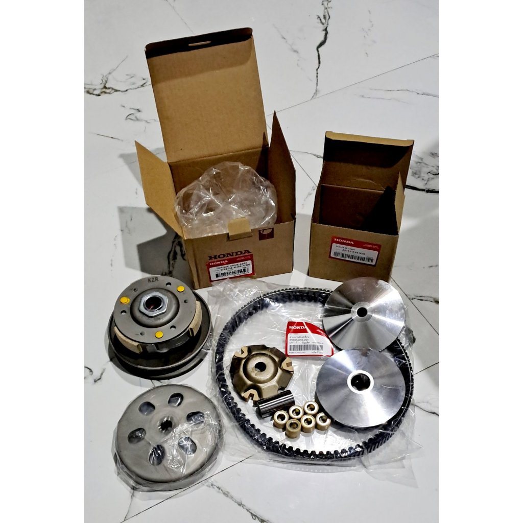 CVT SET HONDA CLICK 125 (BELT/TORQUE DRIVE ASSEMBLY/PULLEY SET ...