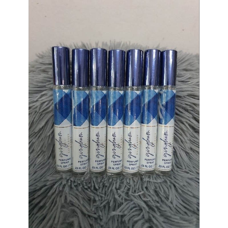 BBW GINGHAM GINGHAM FRESH PERFUME SPRAY 7ML | Shopee Philippines