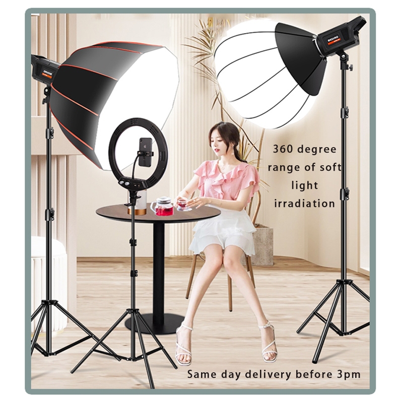 Professional photography light 500w lighting portrait photo soft light ...