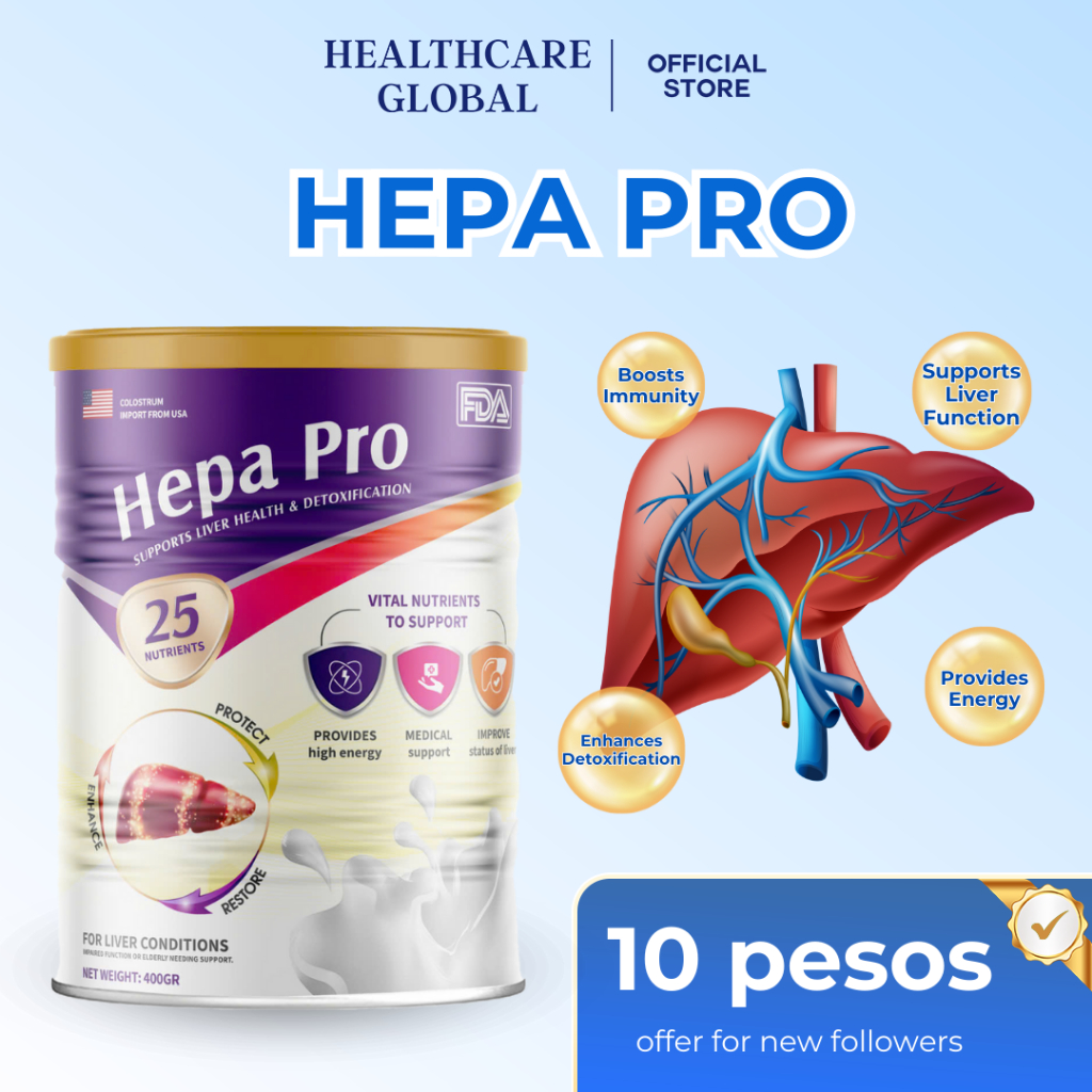 HEPA PRO Nutritional Milk for Liver Health With Milk Thistle & BCAA ...