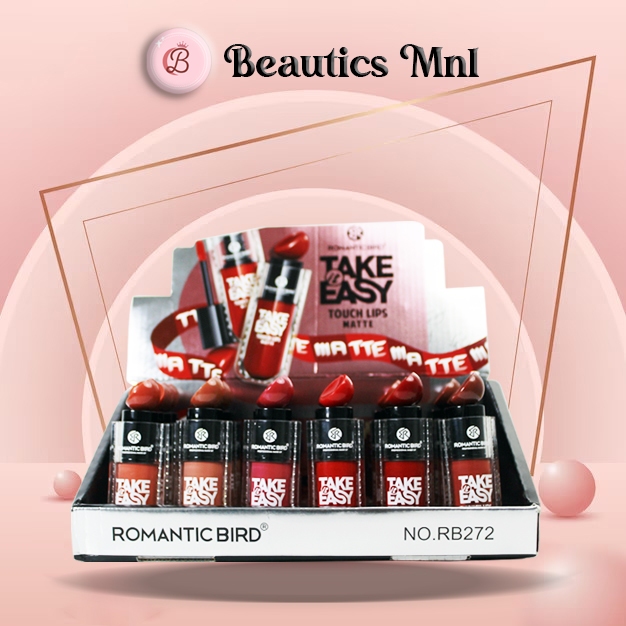 ROMANTIC BIRD TAKE IT EASY TOUCH LIPS LONG LASTING | Shopee Philippines