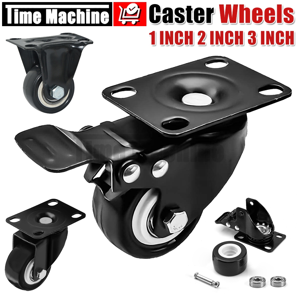 Gold Diamond Caster Wheel 1.5/2/3 Inch Heavy Duty Caster Set Swivel ...