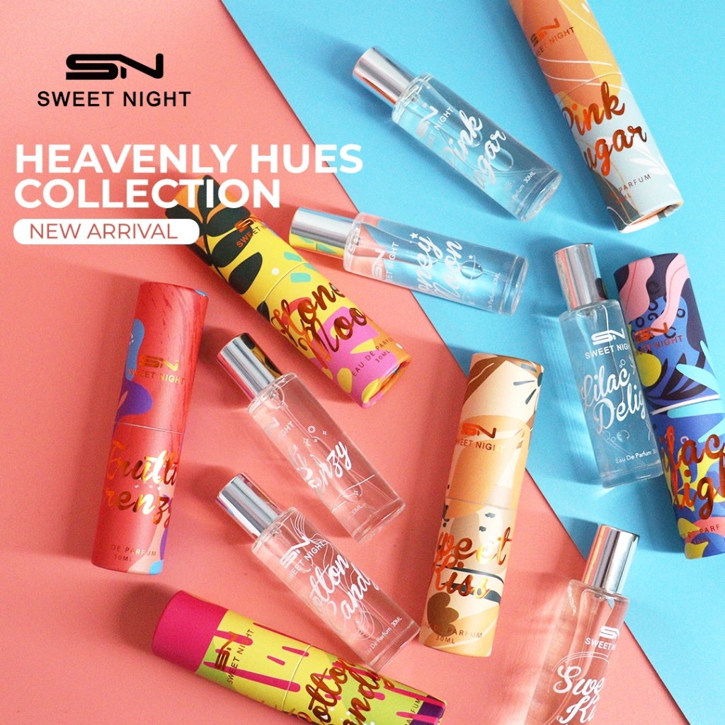 SWEET NIGHT Fruity Perfume Body Mist Spary 30ml Birthday Surperise Gift ...