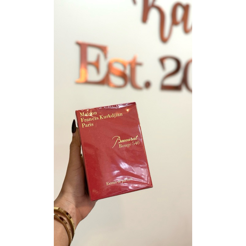 BEST SELLER BACCARAT ROUGE 540 (US TESTER) | Shopee Philippines