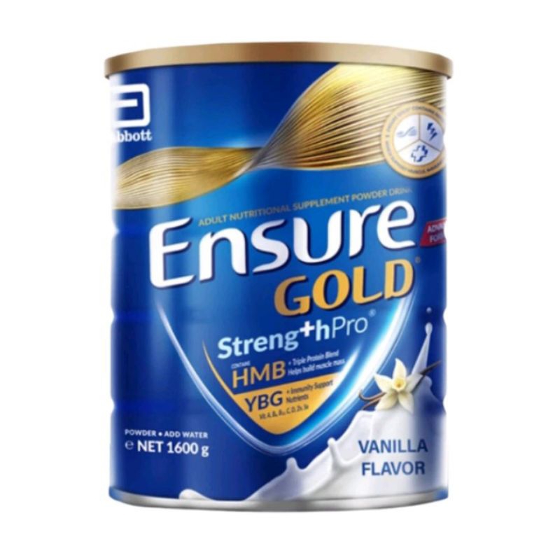 Ensure Gold Vanilla 1.6kg (Streng+hPro) - New Formula (Oct 2026 ...