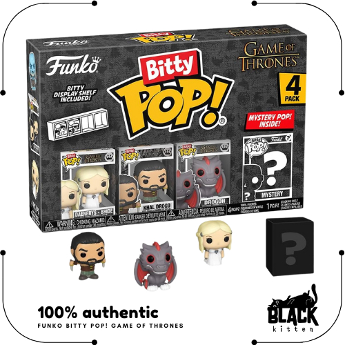 Funko Bitty Pop! Game of Thrones Mini Collectible Toys 4-Pack | Shopee ...