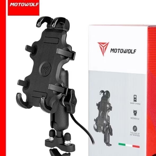Motowolf phone holder version 5 original motowolf cp holder motowolf ...