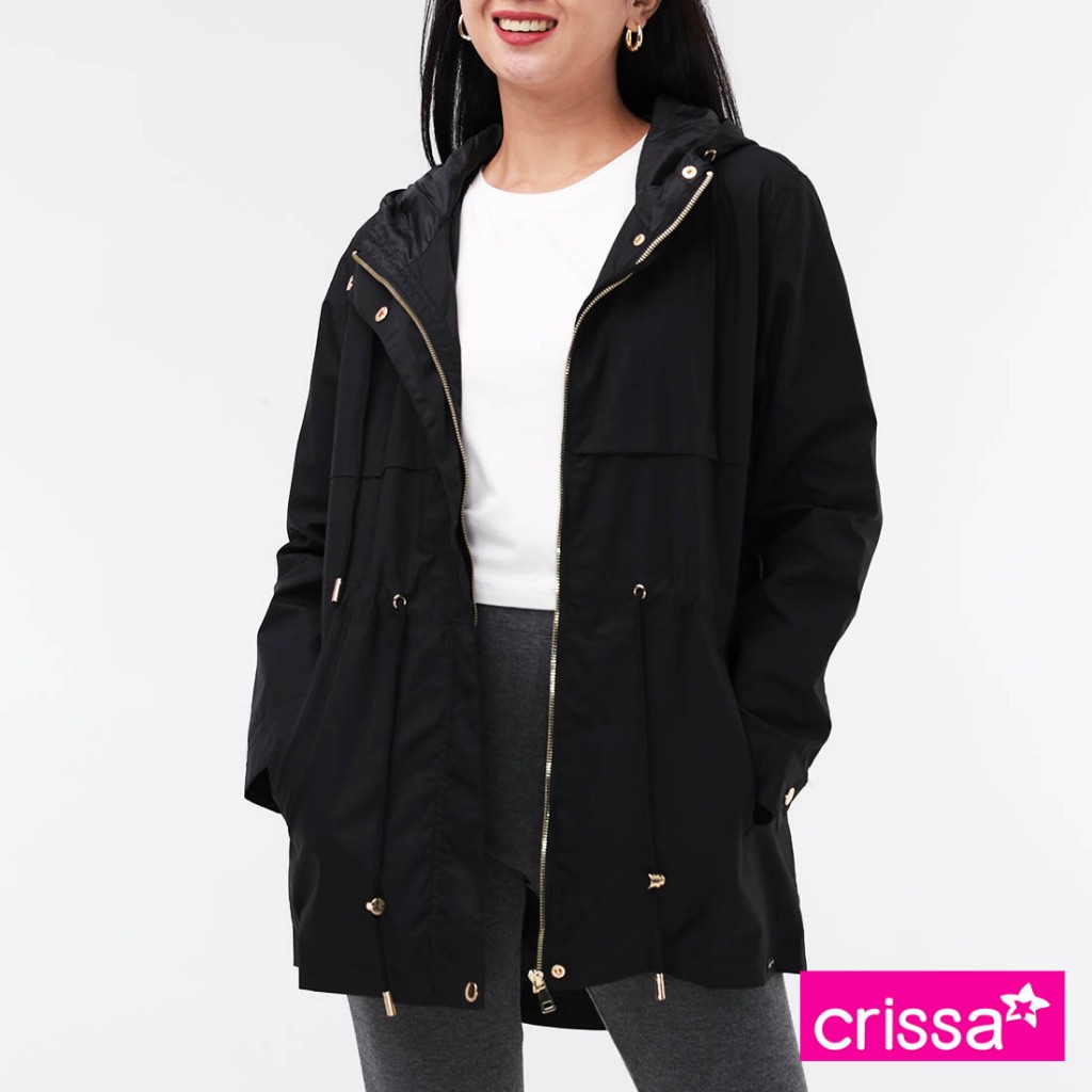 Crissa Long Sleeves Parka Jacket W/ Hood CLT30-0174 | Shopee Philippines