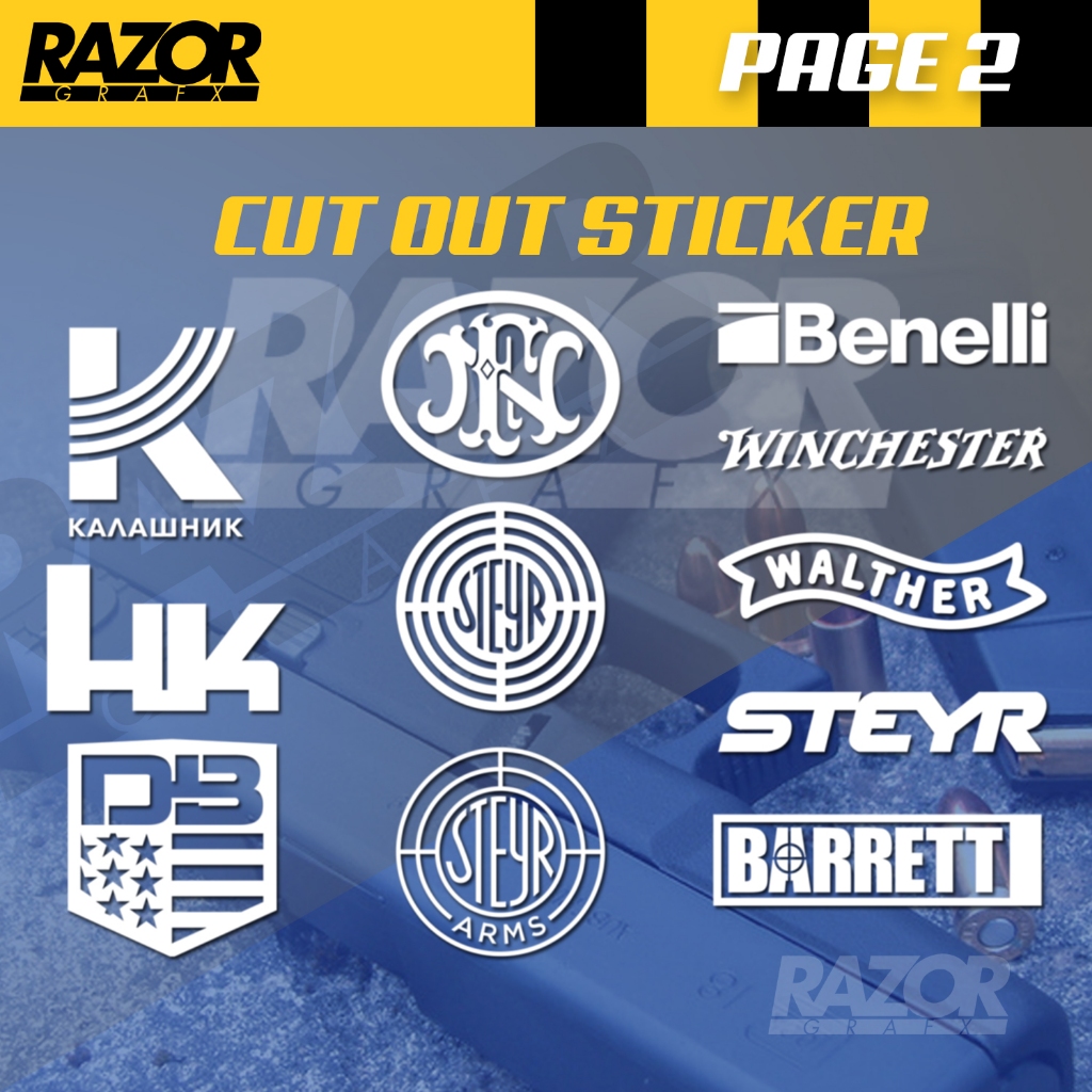 Gun Brands/Manufacturer Logo Decal Car Sticker {Page 2} - FN Hernstal ...