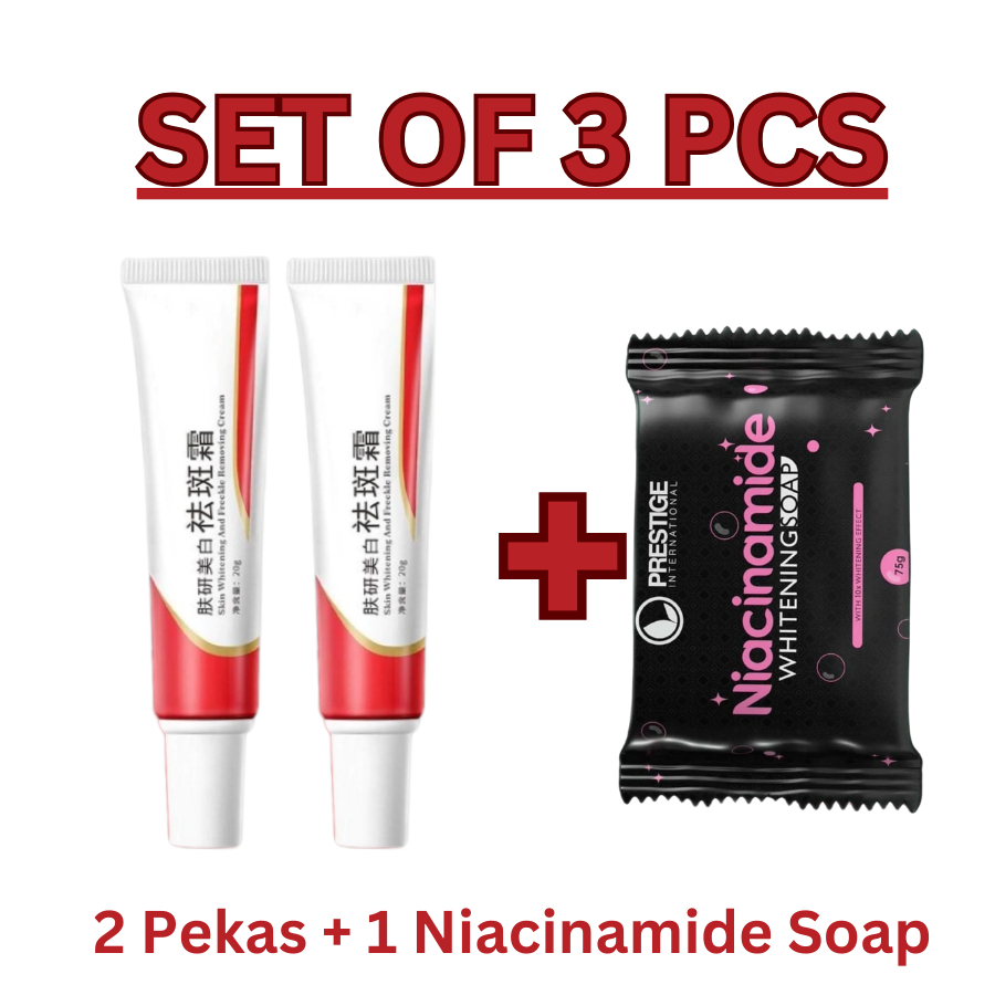 Set Of 3pcs 2 Pekas + 1 Soap Cream Pekas Remover Collagen Japan ...