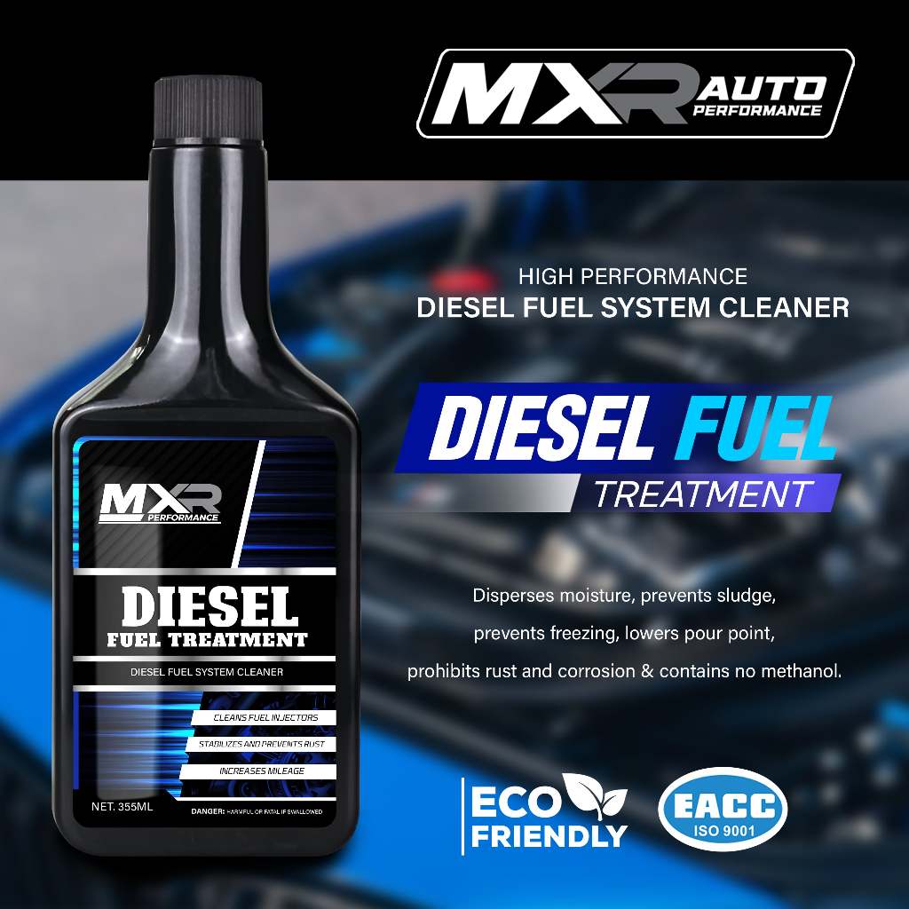 MXR DIESEL FUEL TREATMENT | DIESEL FUEL SYSTEM CLEANER 355ML | MXR AUTO PERFORMANCE | Shopee ...